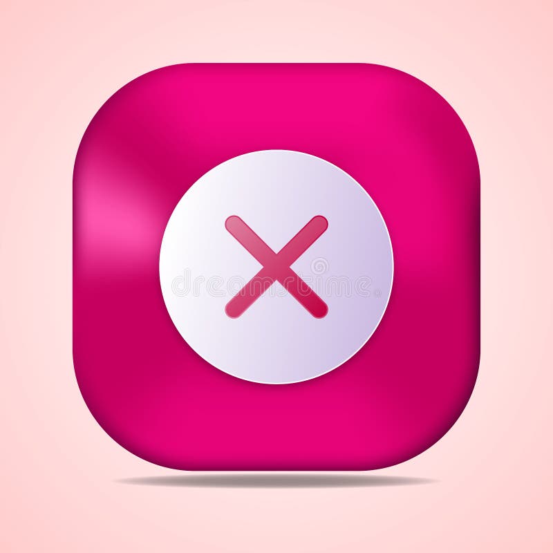 3D button icon vector file stock vector. Illustration of graphic - 239375394