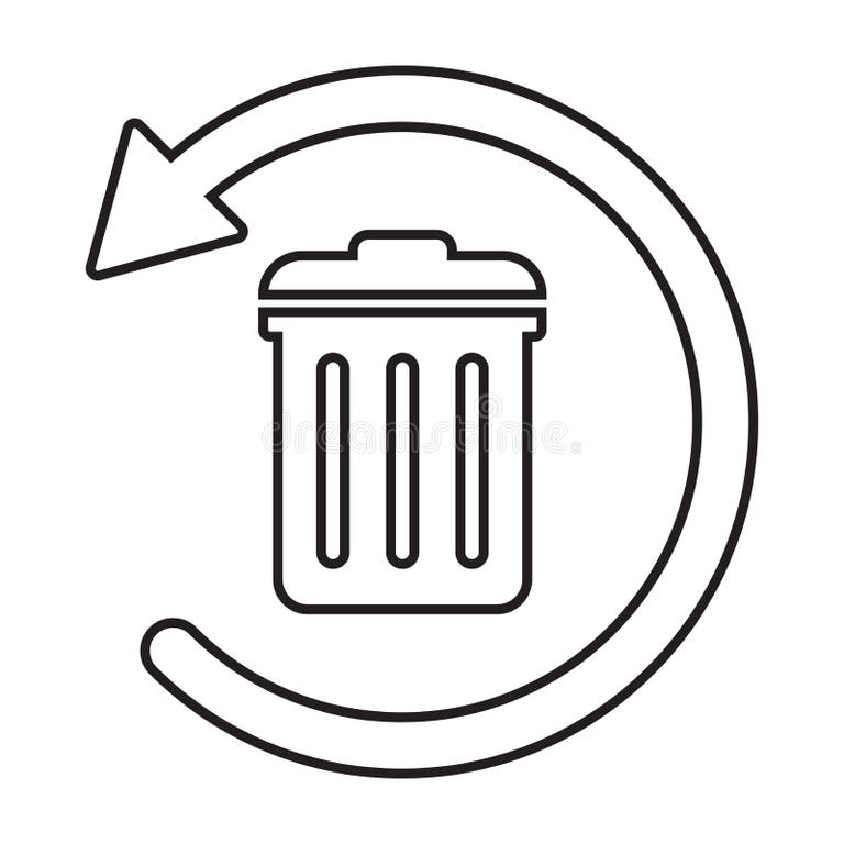 Undelete Icon Vector for Graphic Design, Logo, Website, Social Media ...