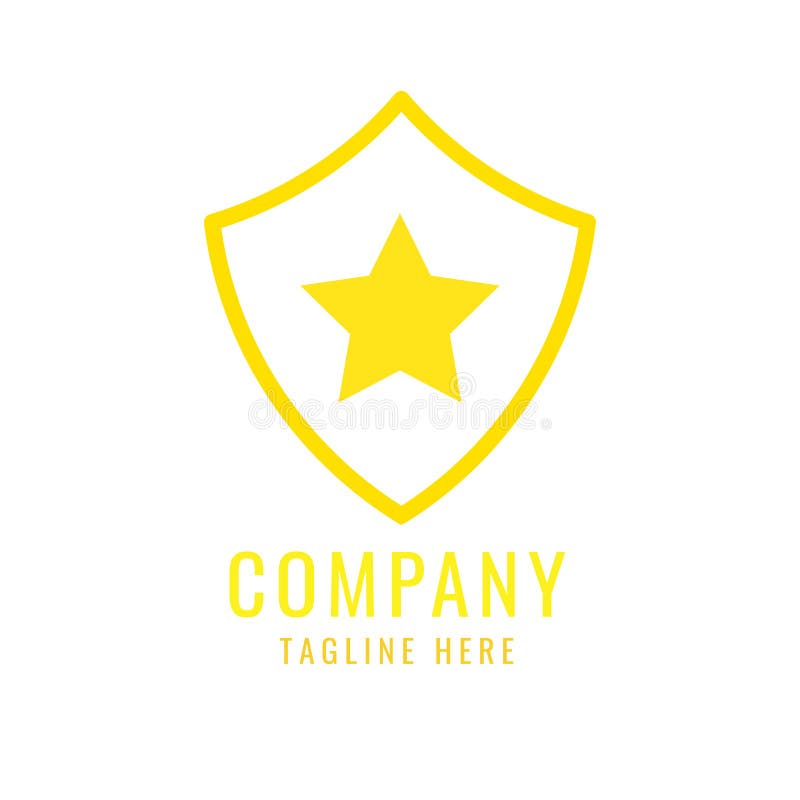 Perisai Logo General Modern Logo Seven Shield Company Stock Vector