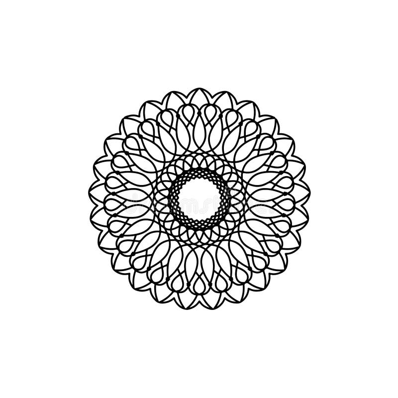 Mandala set stock illustration. Illustration of element - 239788467