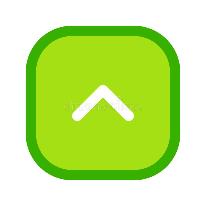 Up Arrow 1 Filled Line Style Icon Stock Vector - Illustration of ...