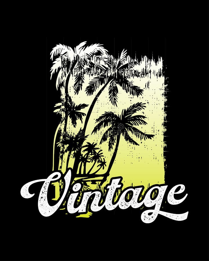 Retro Vintage T-shirt Design .beach Vintage Sublimation T-shirt Design ...