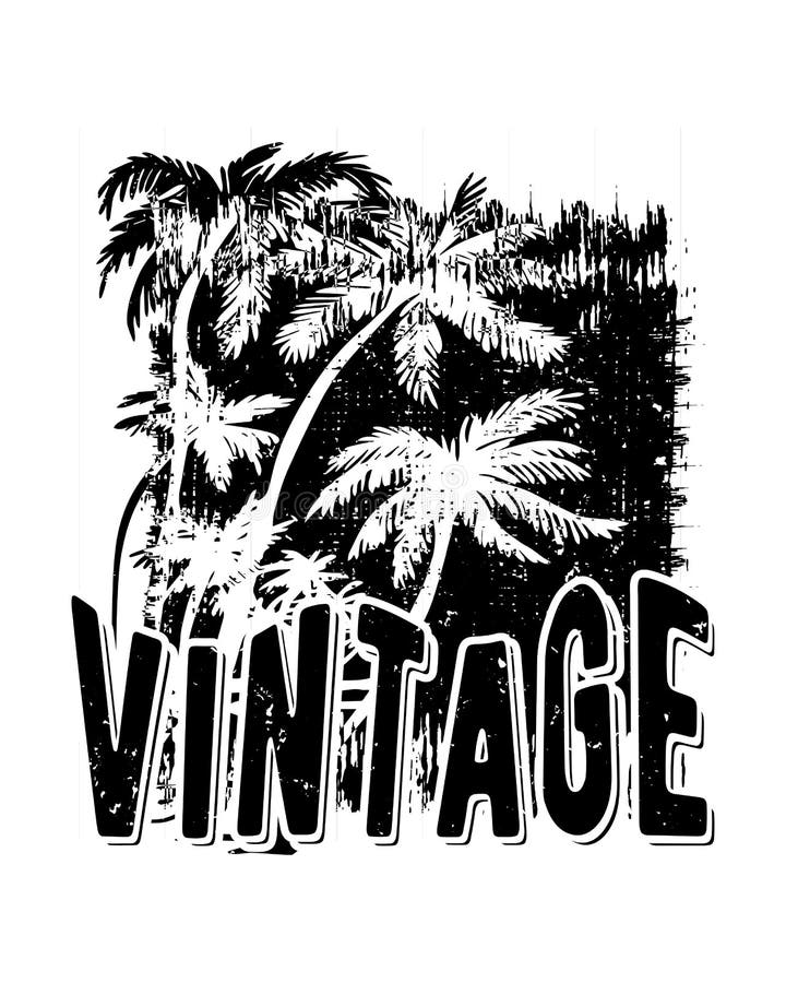 Retro Vintage T-shirt Design .beach Vintage Sublimation T-shirt Design ...