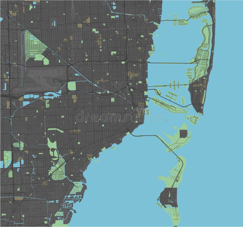 Miami County Map Stock Illustrations – 262 Miami County Map Stock ...