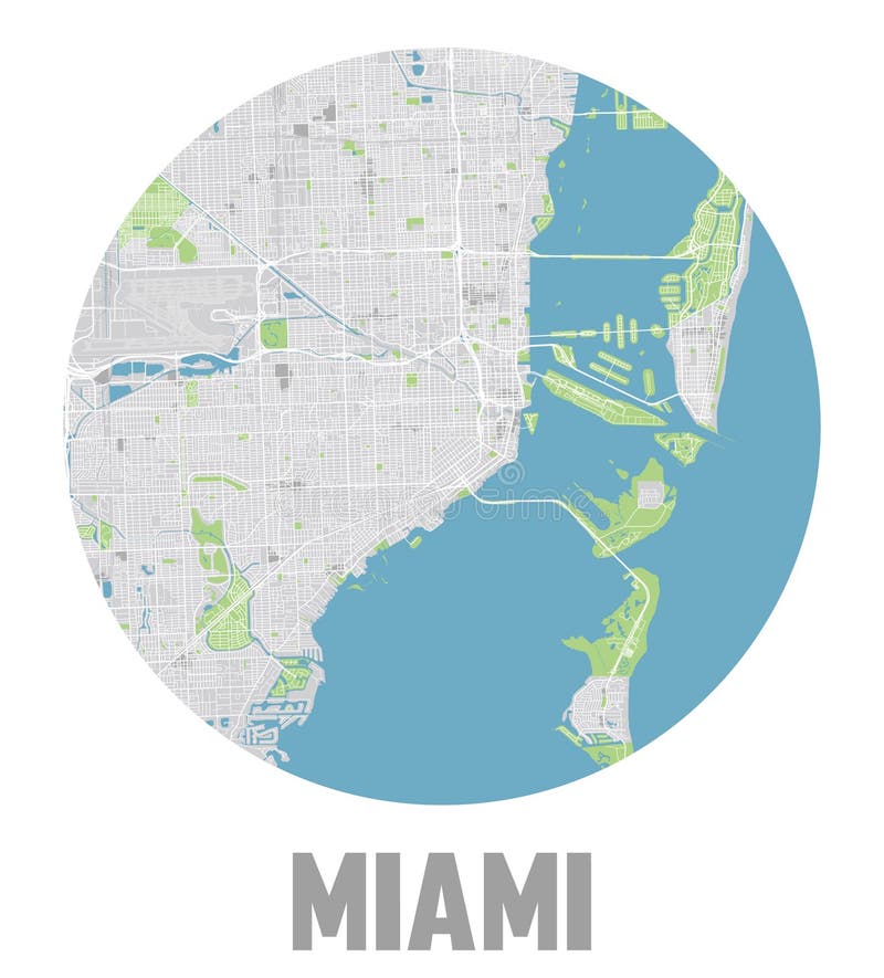 Miami County Map Stock Illustrations – 262 Miami County Map Stock ...