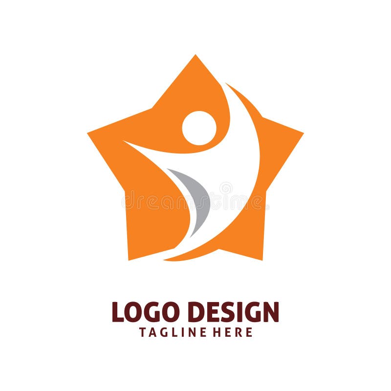 People Active Happy Community Logo Design Stock Vector - Illustration ...