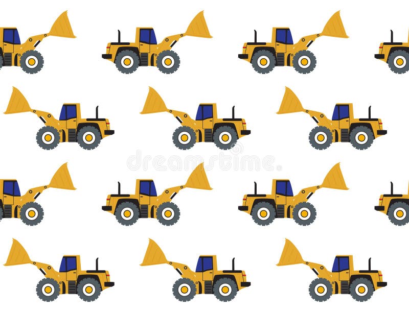 Bulldozer Pattern Stock Illustrations – 853 Bulldozer Pattern Stock ...