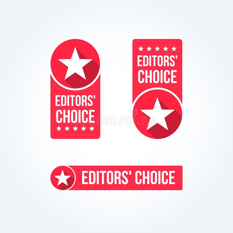 Editors` Choice Labels stock illustration. Illustration of special ...
