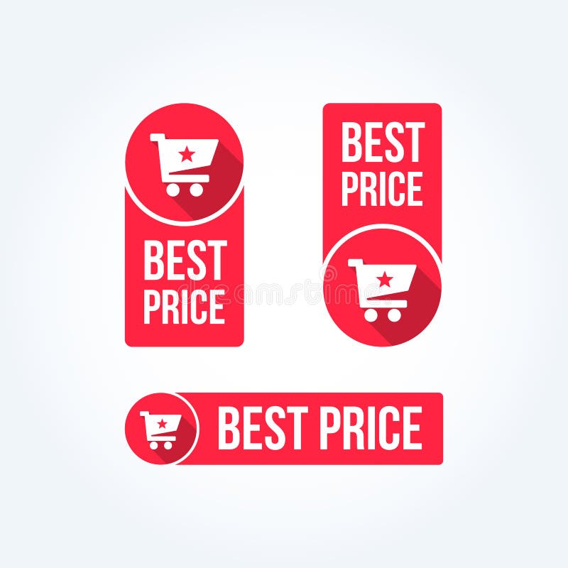Best Price Labels stock illustration. Illustration of guarantee - 240423610
