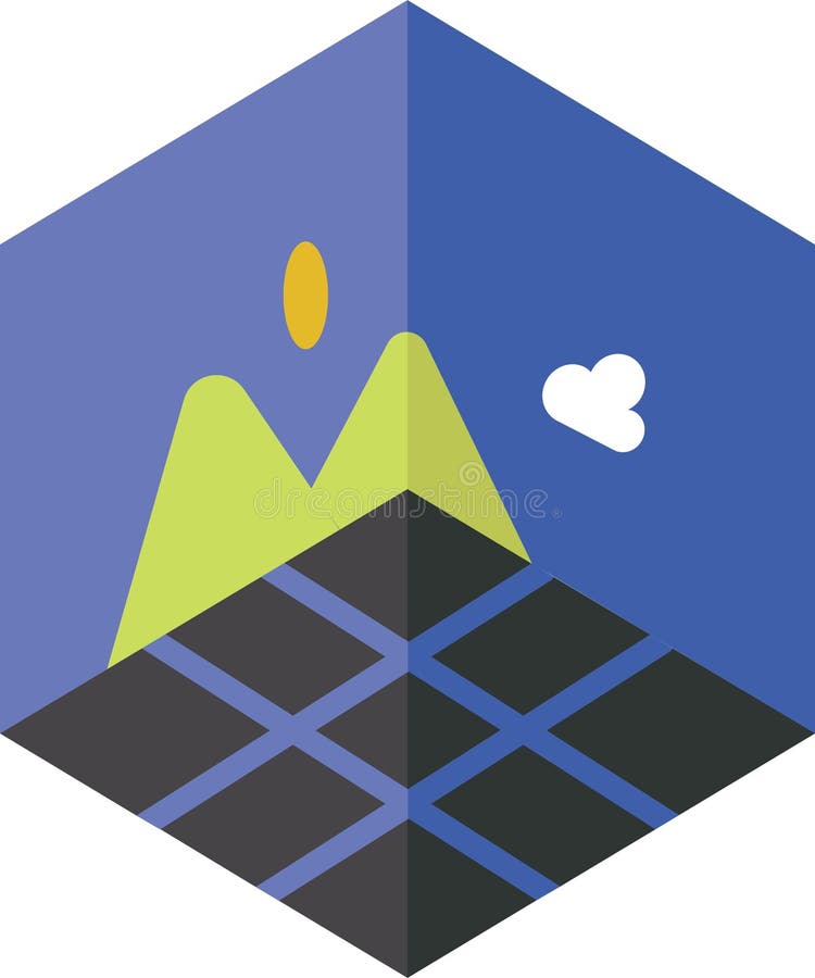 3d Background Icon stock illustration. Illustration of print - 240510190