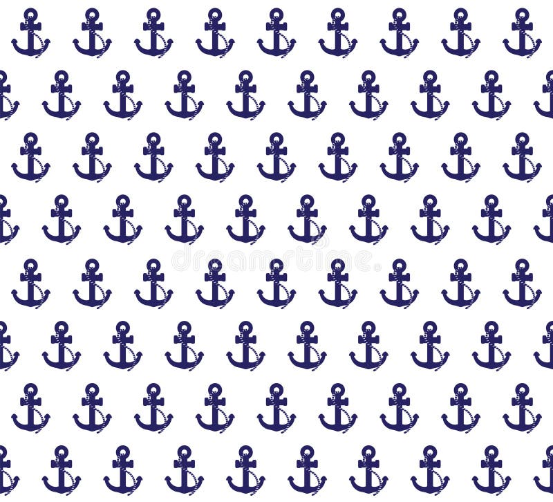 Navy Anchor Pattern