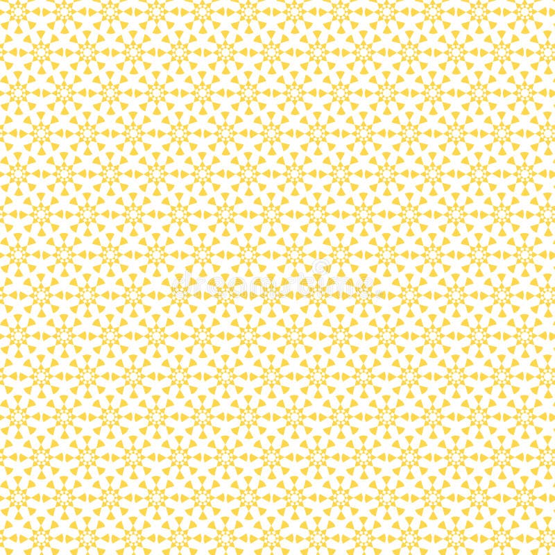 Yellow Floral Miniature Seamless Spring Pattern Repeat Pattern, Vector ...