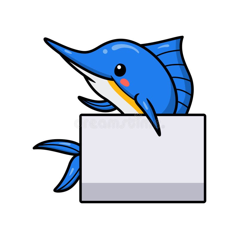 Happy Cartoon Marlin Stock Illustrations – 152 Happy Cartoon Marlin ...