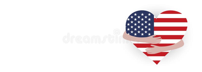 Patriotic Hug Stock Illustrations – 112 Patriotic Hug Stock ...