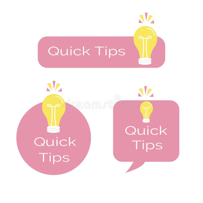 Tips Lightbulb Stock Illustrations – 1,019 Tips Lightbulb Stock ...