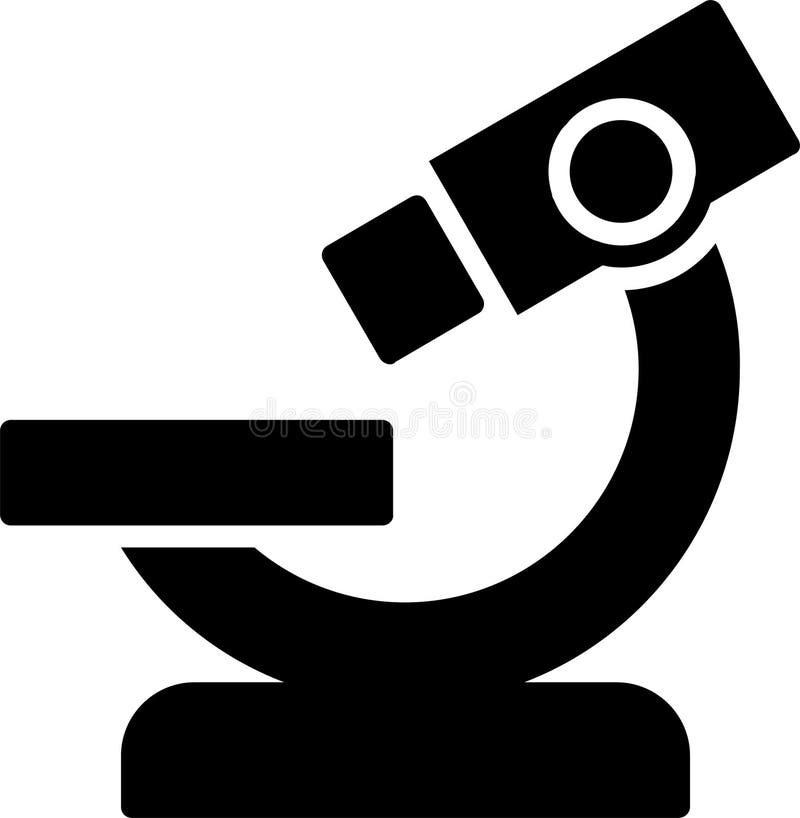 Microscope Icon stock vector. Illustration of computer - 241613787