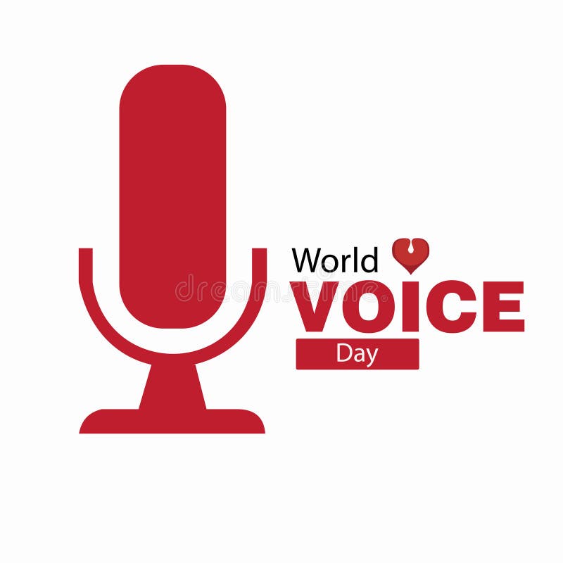 Vector Graphic of World Voice Day Good for World Voice Day Celebration ...