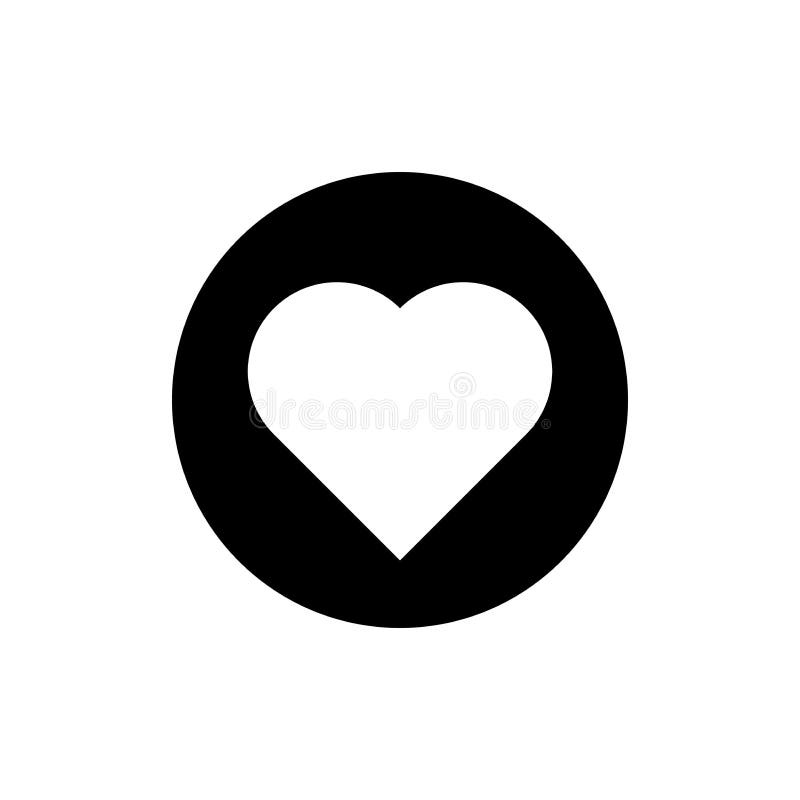 Simple Heart Icon Design, Vector Illustration Stock Illustration ...