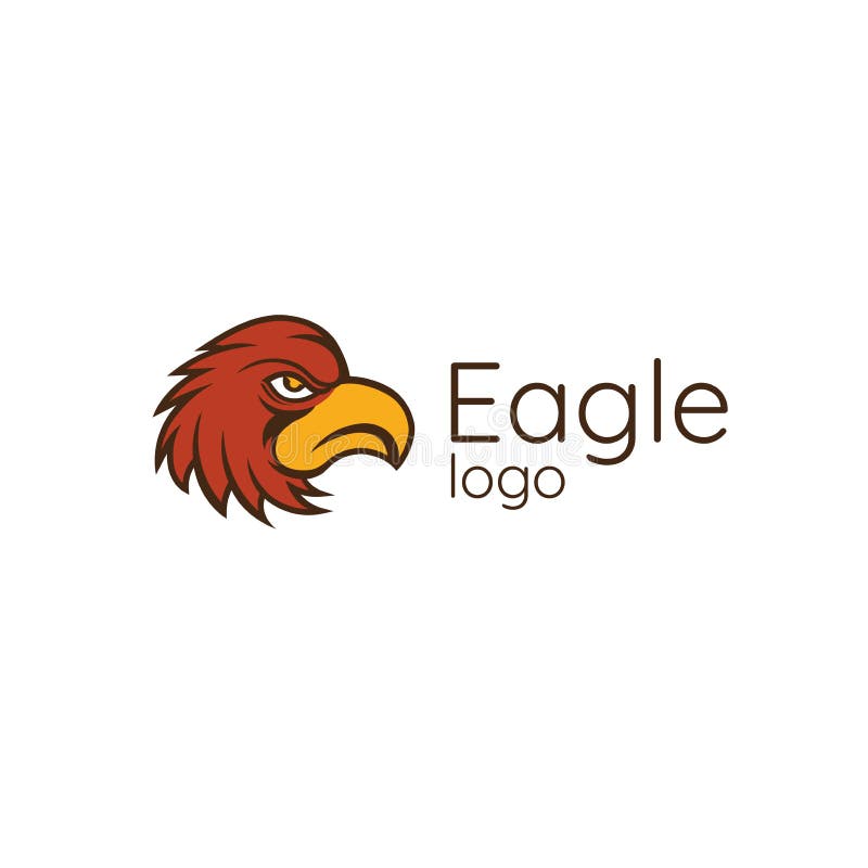 Eagle logo template. stock vector. Illustration of creative - 242575497