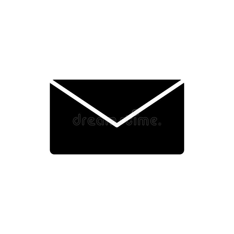 Simple Envelope Icon Design, Vector Illustration Stock Illustration ...