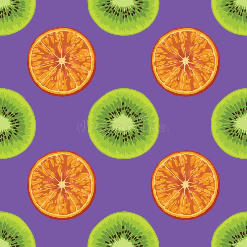 Fruits Drawing Seamless Background Stock Vector - Illustration of ...