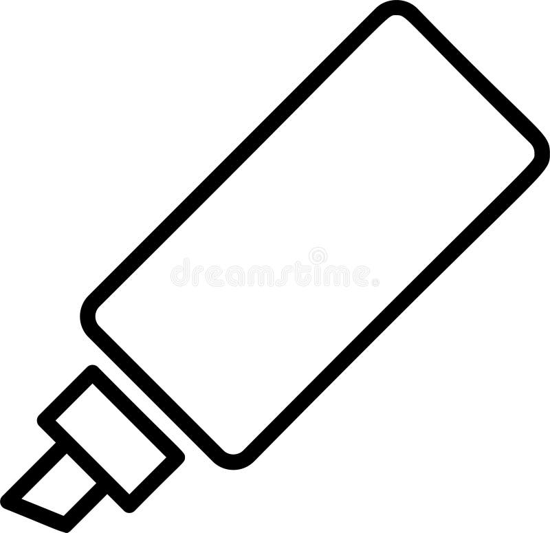 Marker Icon stock vector. Illustration of graphic, communication ...
