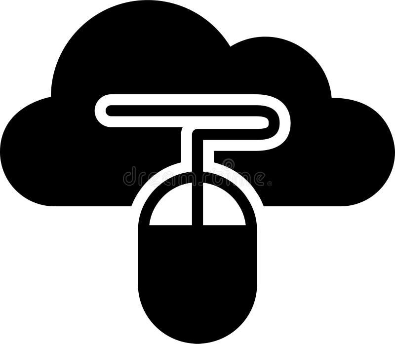 Mouse Icon stock vector. Illustration of idea, imagination - 243043716