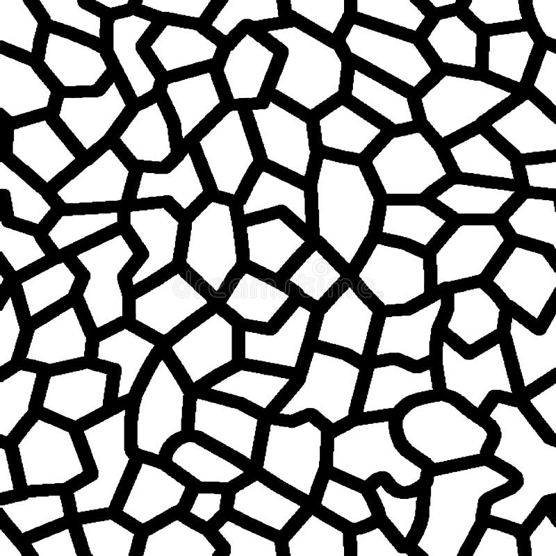 Abstract Hand Drawn Geometric Seamless Pattern or Background with ...