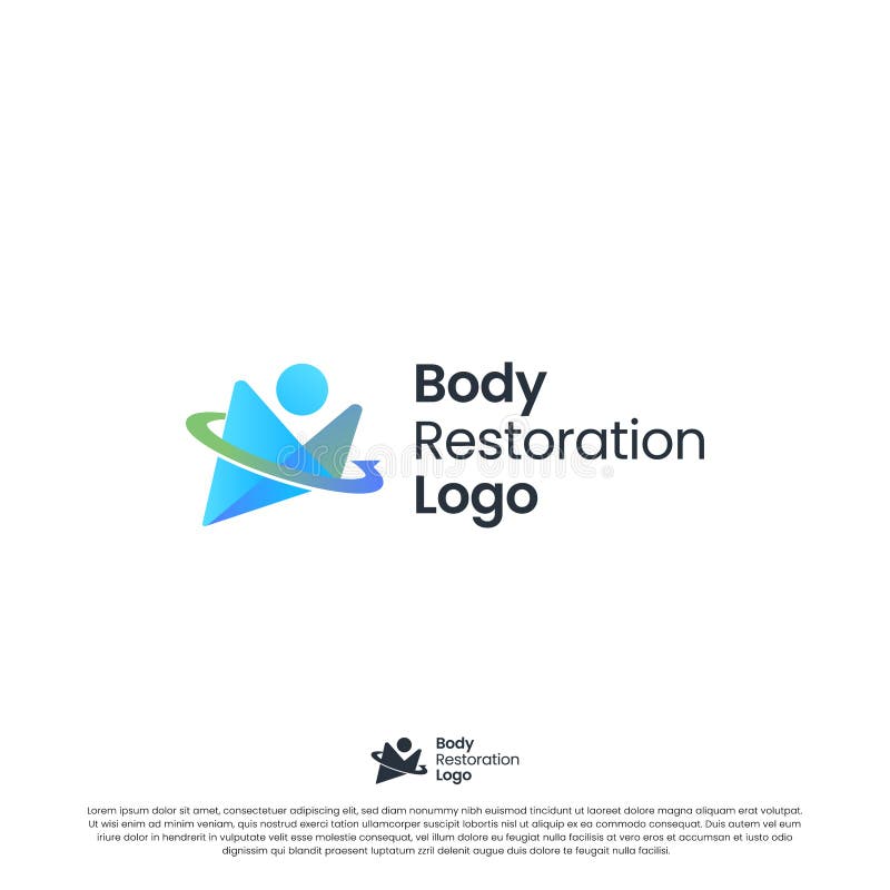 BODY RESTORATION LOGO stock vector. Illustration of modern - 243189226