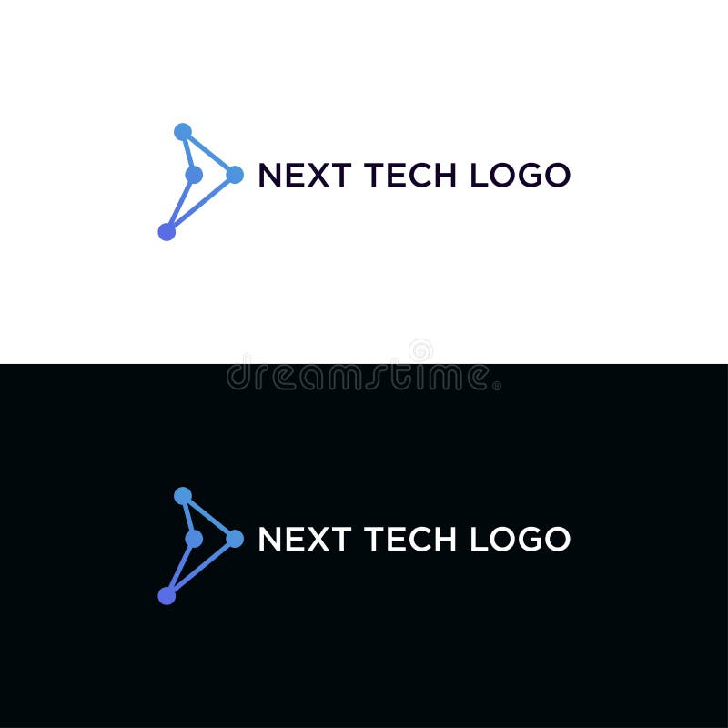 NEXT TECH LOGO stock vector. Illustration of print, creative - 243314865