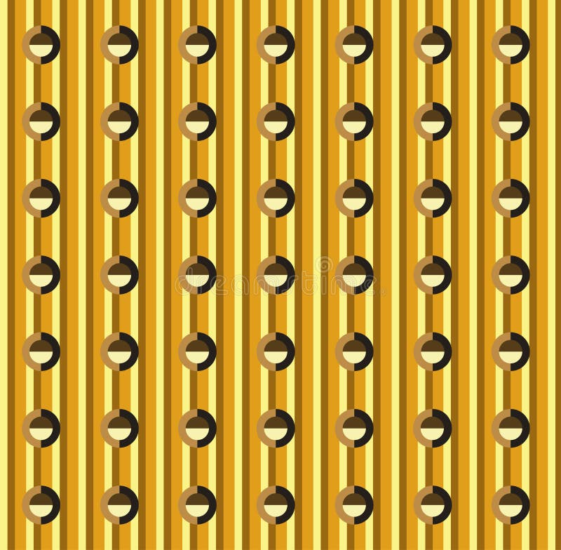 60s and 70s Vibes Vintage Geo Art Green Dots Pattern Vector ...