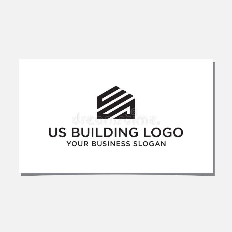 US HOUSE LOGO stock vector. Illustration of print, identity - 243575323