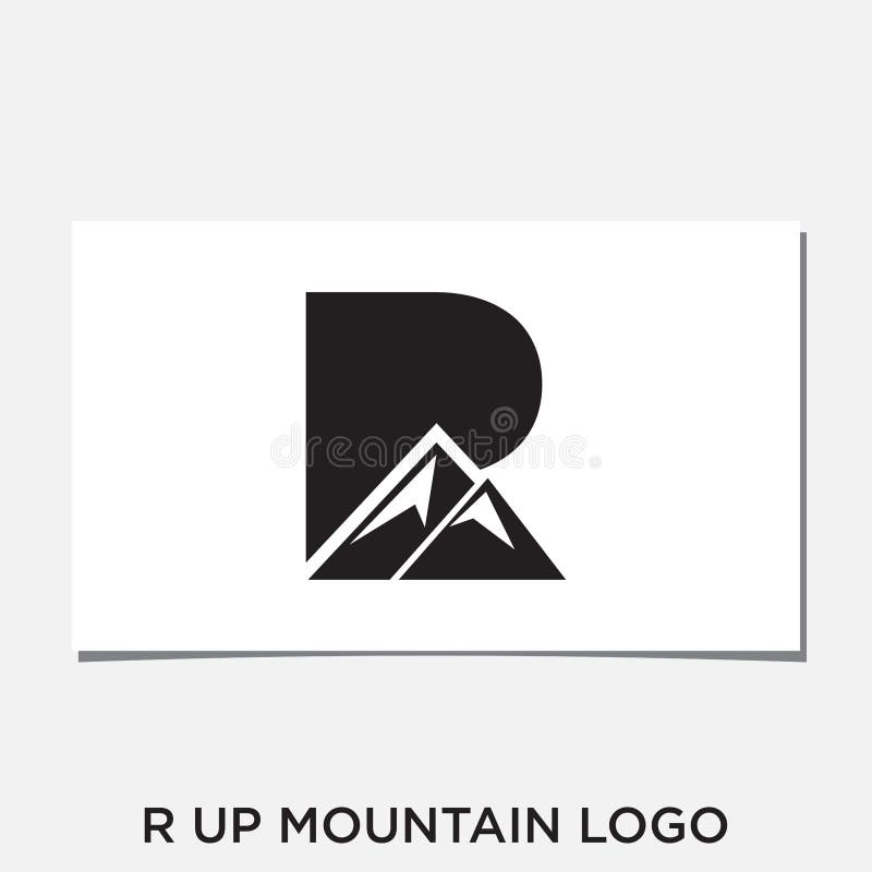 R MOUNTAIN LOGO stock vector. Illustration of alphabet - 243663102