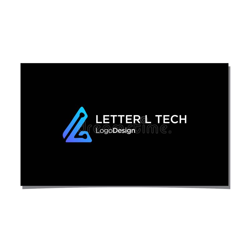 L TECH LOGO stock vector. Illustration of llogo, ltechlogo - 243803546