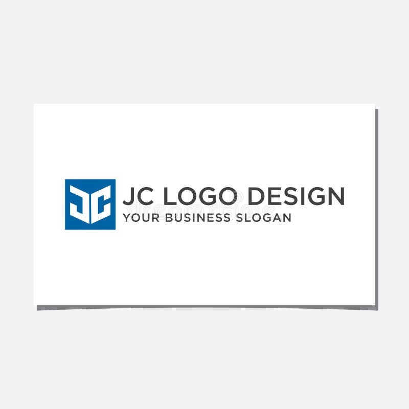 JC INITIAL LOGO stock vector. Illustration of business - 243851711