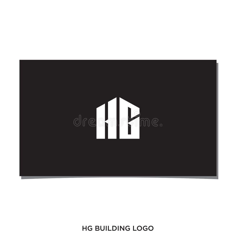 HG BUILDING LOGO stock vector. Illustration of company - 243873198