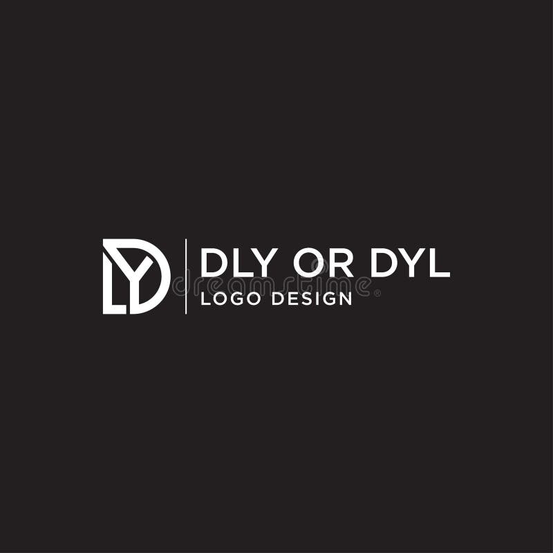 DLY or DYL LOGO stock vector. Illustration of logotype - 244021253