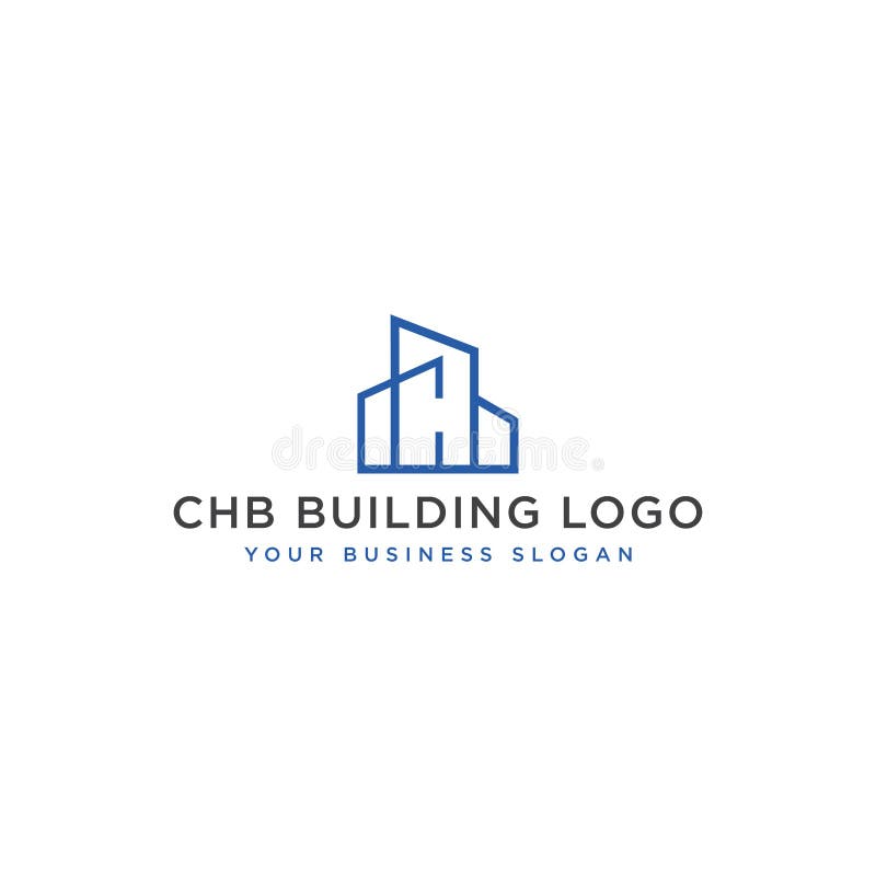 CHB BUILDING LOGO stock vector. Illustration of apartment - 244024498