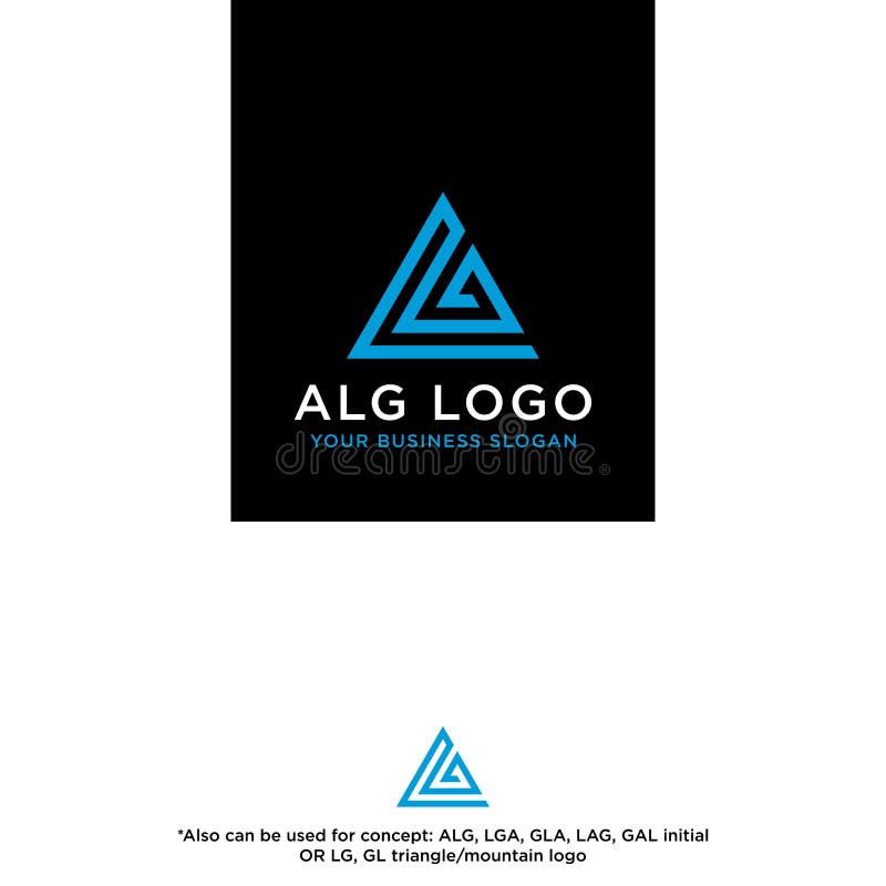 ALG or AGL LOGO stock vector. Illustration of company - 244059715