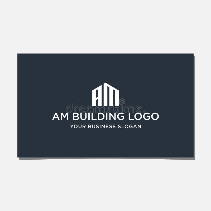 BM BUILDING LOGO stock illustration. Illustration of constructions ...