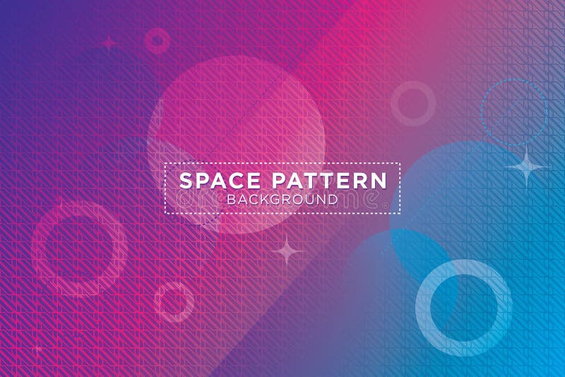 Abstract Pattern Dimensional Background Stock Illustration ...