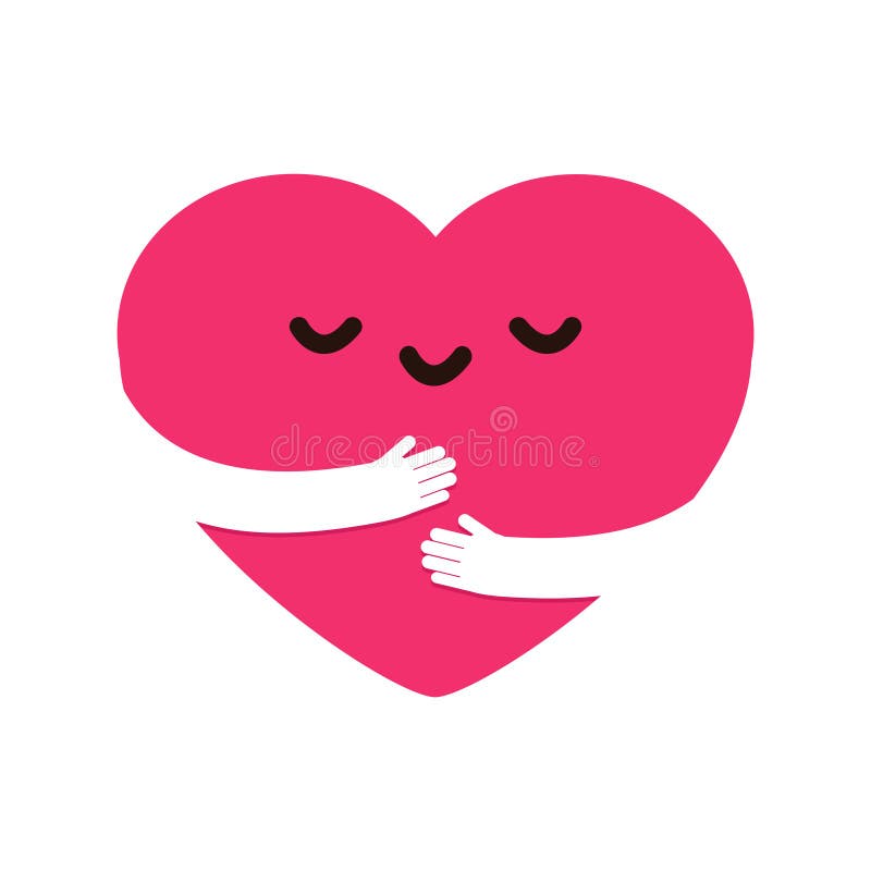Hugging Arms Clip Art