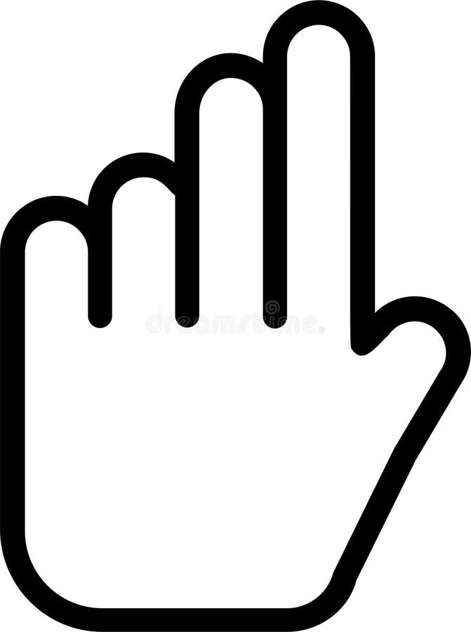 Fingers Pulling Icon Stock Illustrations – 70 Fingers Pulling Icon ...