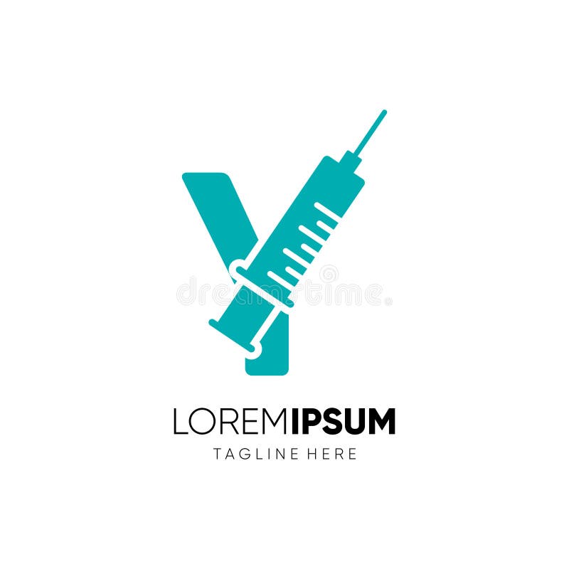 Letter Y Injection Logo Design Vector Icon Graphic Stock Vector ...