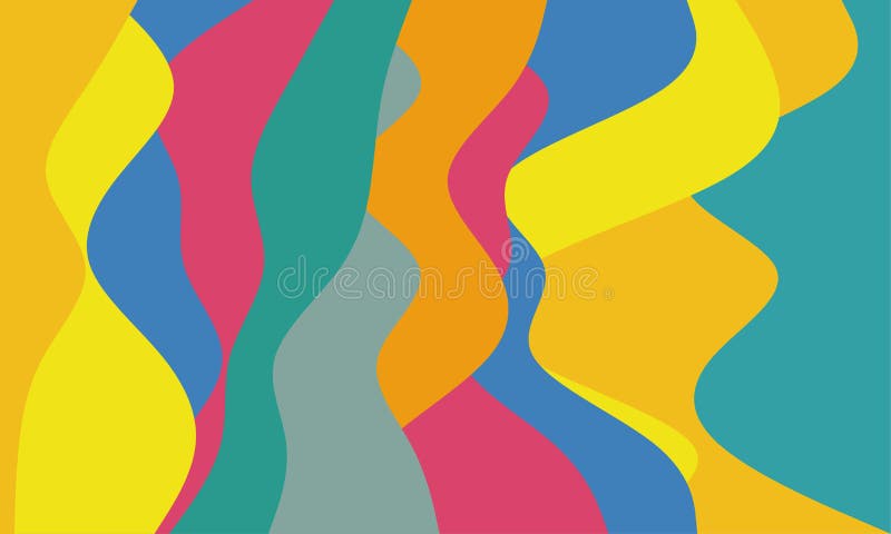 Abstract Background with Wavy and Strike Lines Pattern Stock Vector ...