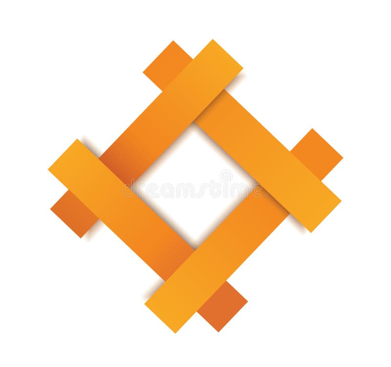 Yellow Frame Template Vector Illustration EPS10 Stock Vector ...