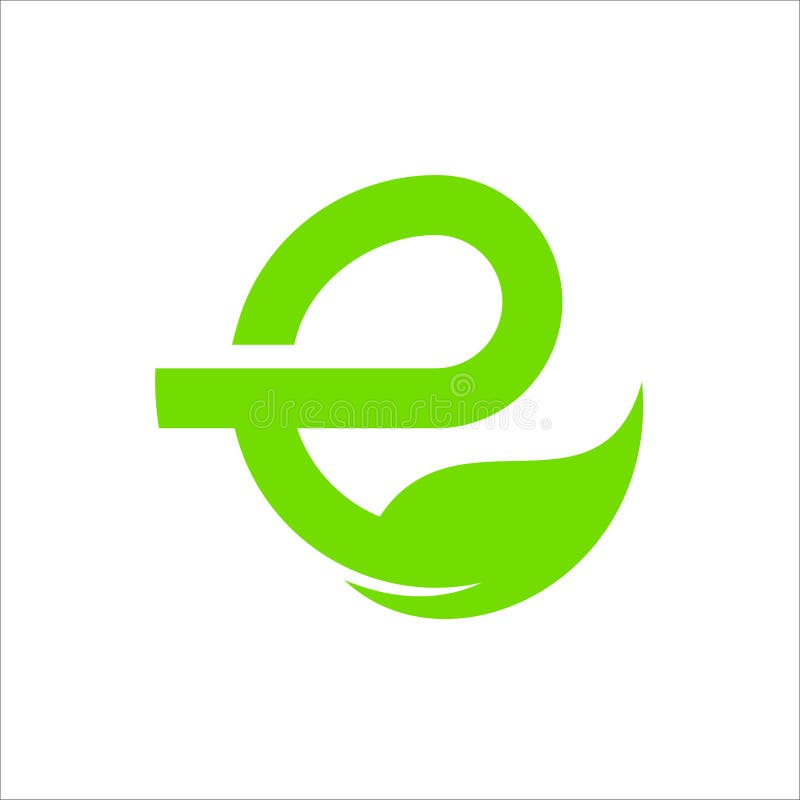 Letter E Leaf Logo Stock Illustrations – 1,668 Letter E Leaf Logo Stock ...