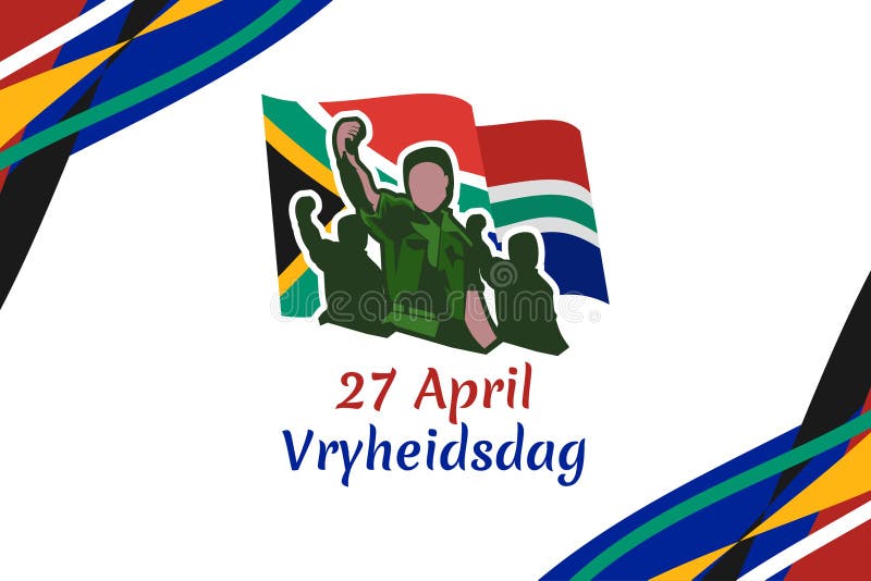 Vryheidsdag - South Africa Freedom Day. National Holiday Celebrate on ...