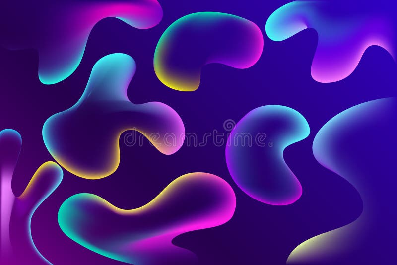 Abstract Background with Bubbles and Gradient Color for Background Web ...