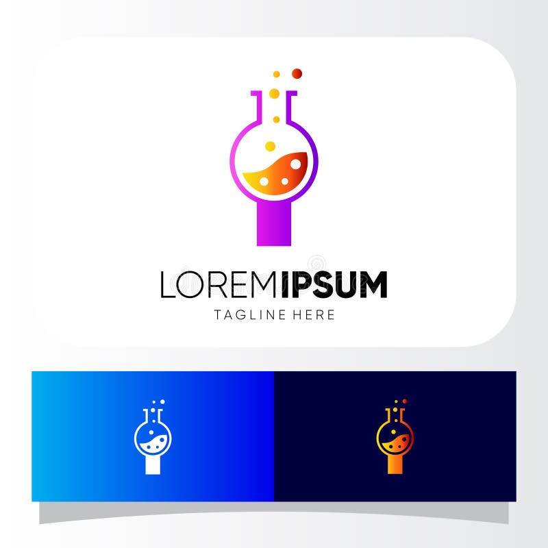 Letter I Lab Logo Design Vector Icon Graphic Stock Vector ...